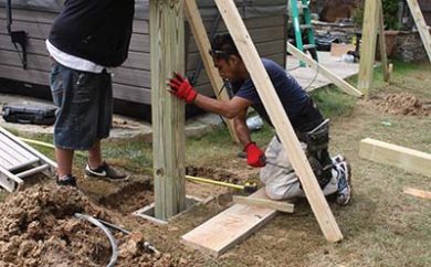 How To Build A Pergola - Posts & Rafter Spacing Guide