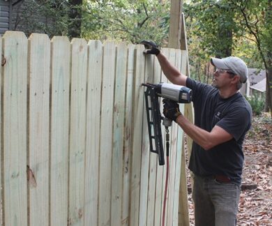 How To Build a Wood Fence - DIY Privacy Fence Installation