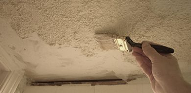 Patch a Popcorn Ceiling - Extreme How To