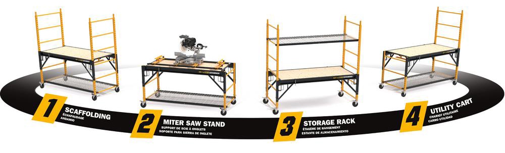 MetalTech 4-in-1 Scaffold Bench - Extreme How To