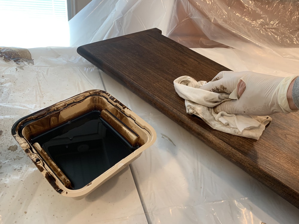 Staining Stair Treads - Extreme How To