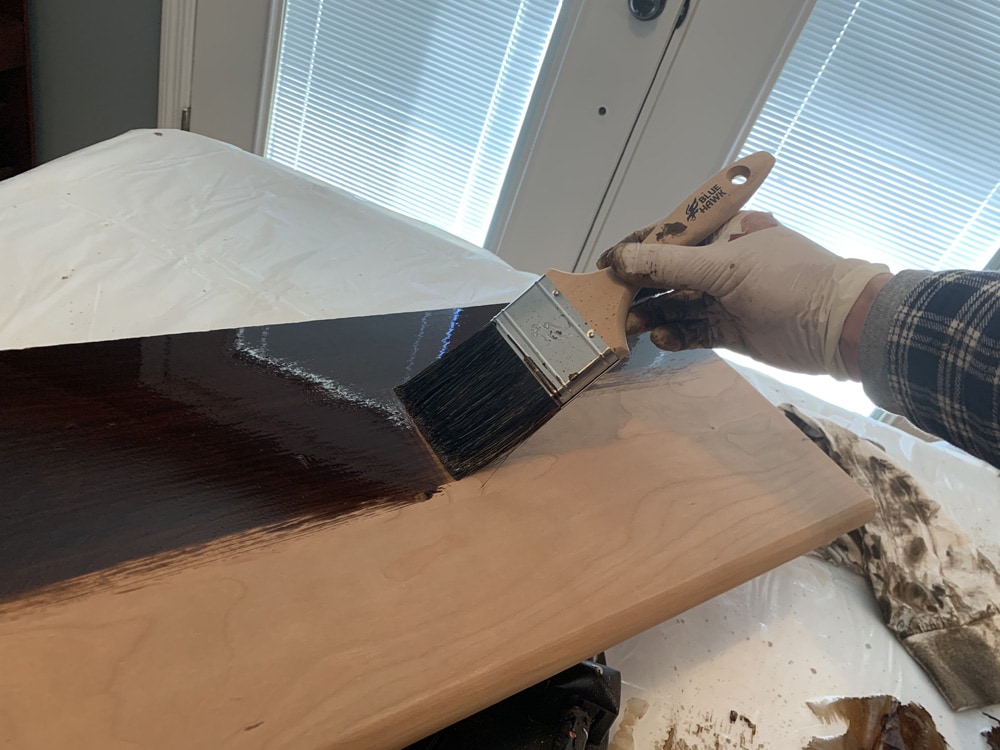 Staining Stair Treads - Extreme How To