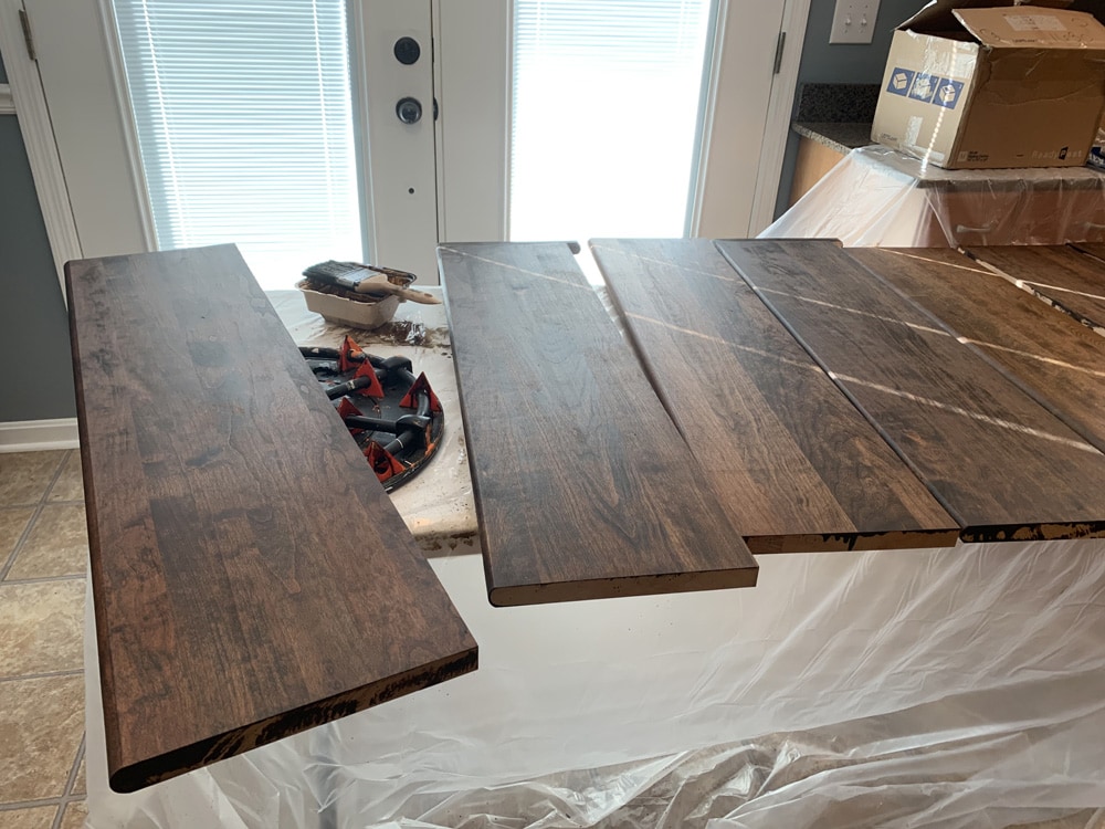 Staining Stair Treads - Extreme How To