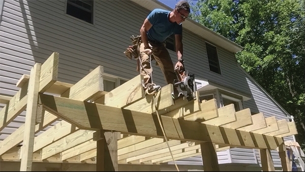 Top-Down Deck Framing - Extreme How To