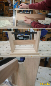 How To Build A Stable Oak Step Stool - Extreme How To