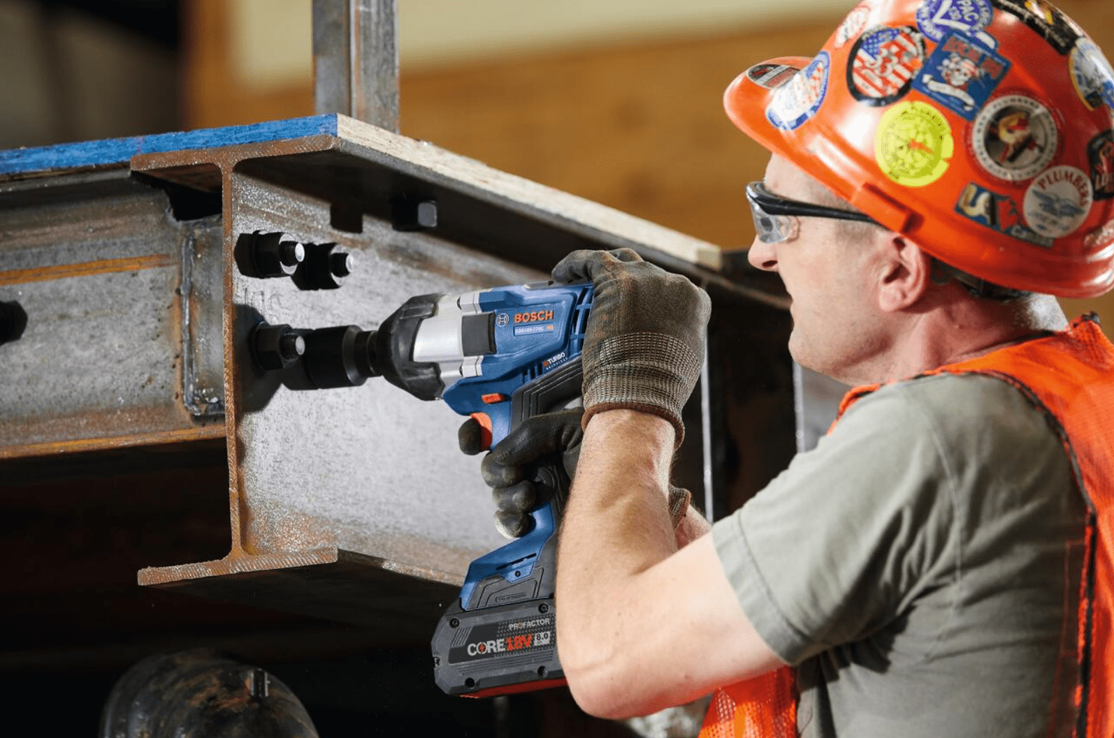 Bosch GDS18V-770C PROFACTOR™ 18V Connected-Ready 3/4-inch Impact Wrench ...