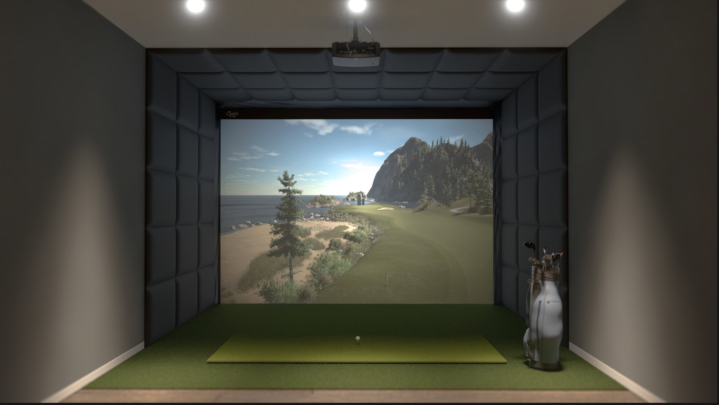 How To Build an Indoor Golf Simulator - Extreme How To