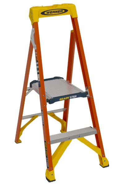 Werner Ready Step Ladder: Big Comfort in a Compact Frame - Extreme How To